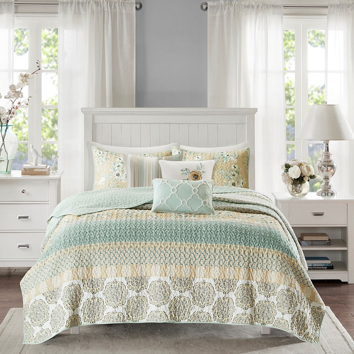 WILLA 6PC KING QUILT SET