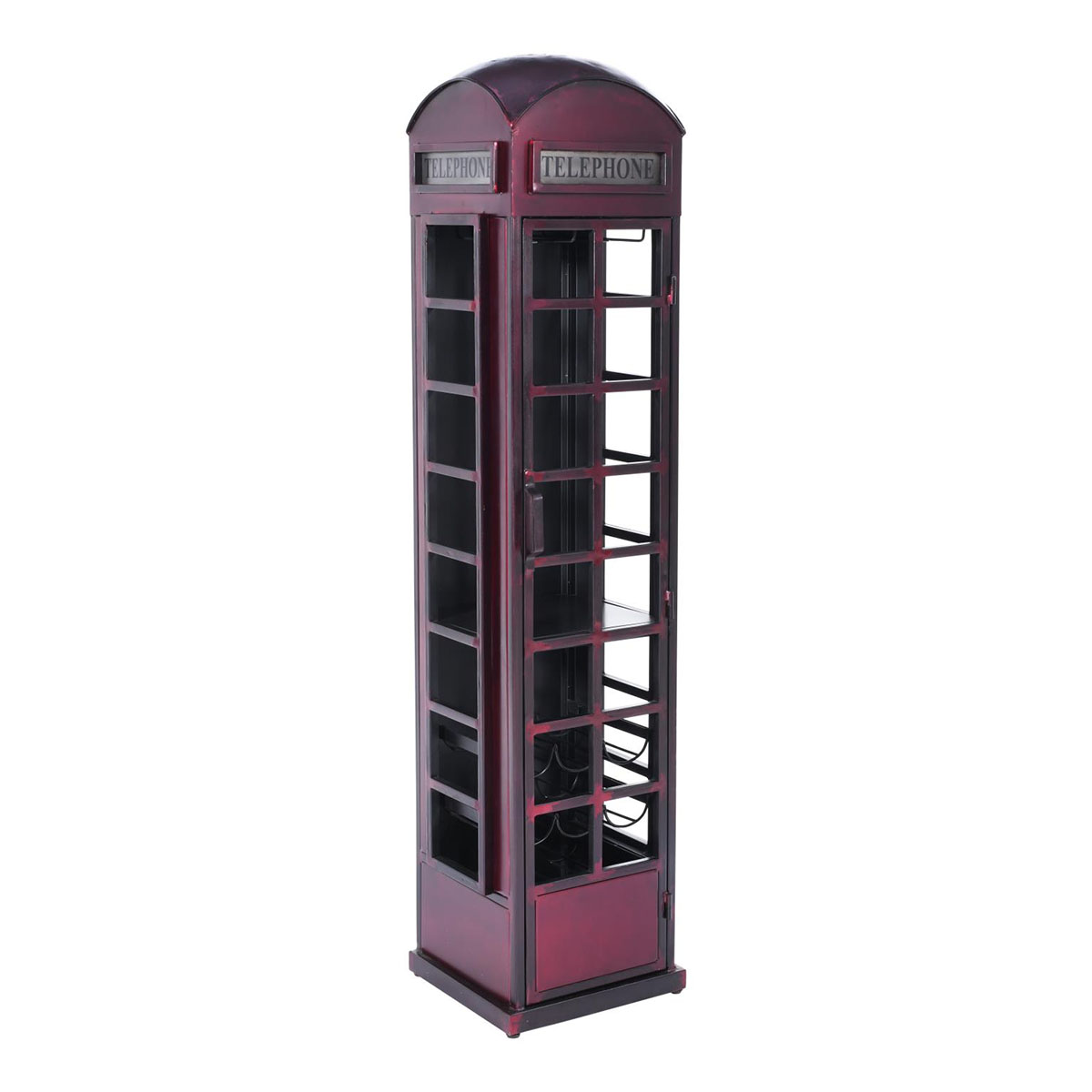 VINTAGE TELEPHONE BOOTH BAR