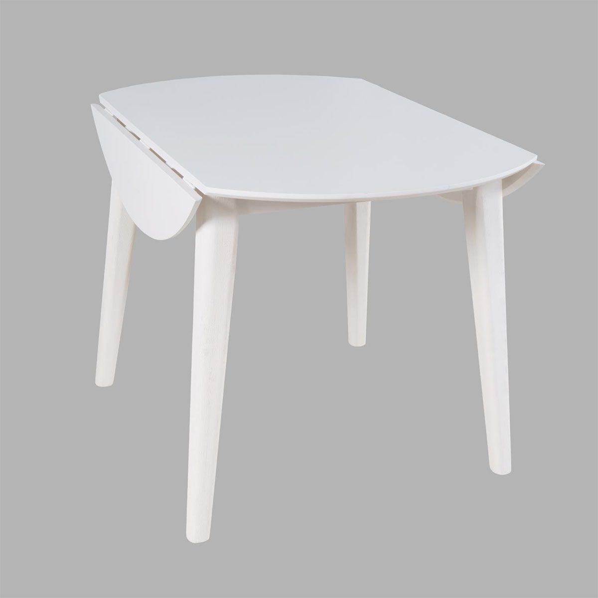 PERCY WHITE DROP LEAF TABLE | Near you in Leesburg and The Villages, FL.