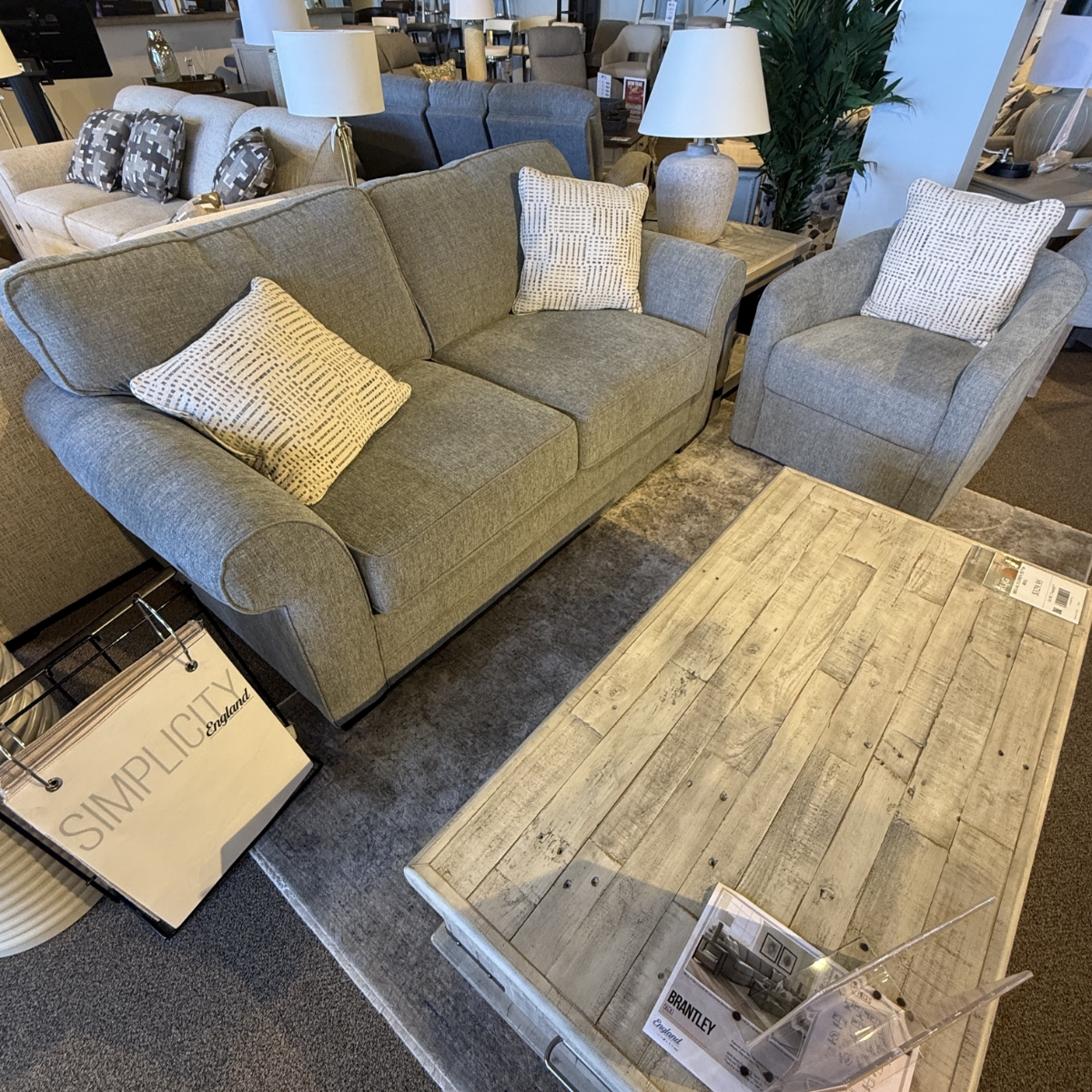 BRANTLEY SOFA & CHAIR ASIS KIT
